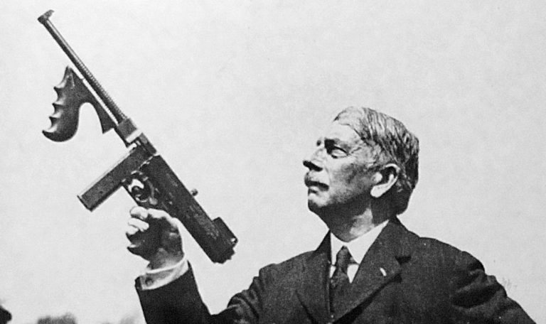 Col. John Thompson and M1921 SMG - SurvivalBlog.com