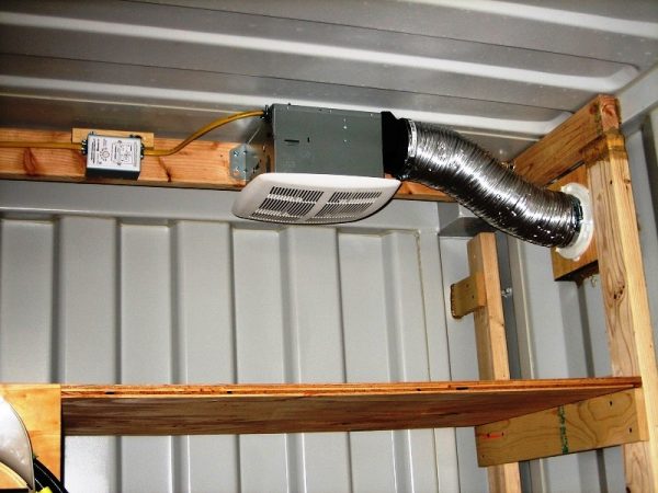 A CONEX Cabin at Our BOL, by Montana Guy. Partitioned 2x4s walls