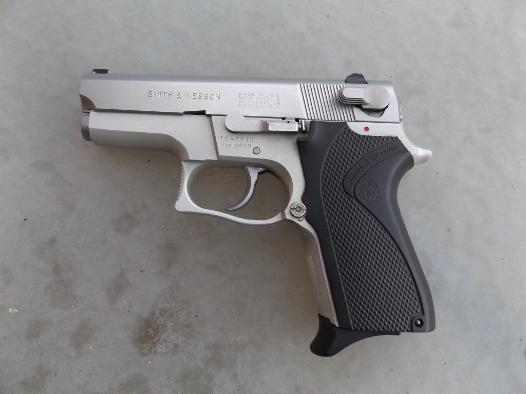 S&W Model 6906. The 6906 weighs in at only about 26 ounces.