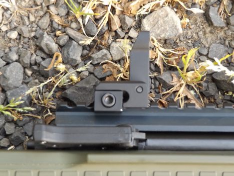 Kel-Tec RDB-17, by Pat Cascio. The RDB-17 is a bullpup design.