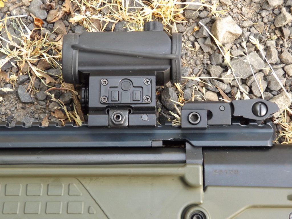 Kel-Tec RDB-17, by Pat Cascio. The RDB-17 is a bullpup design.