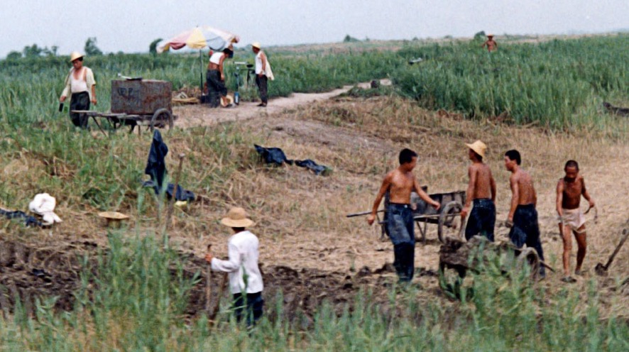 Mostly political prisoners, working in Chinese prison factories