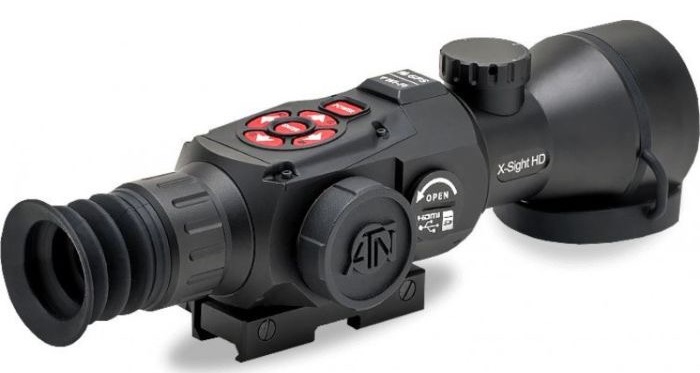 ATN X-Sight II night vision scope. Candace Owens: Blackout