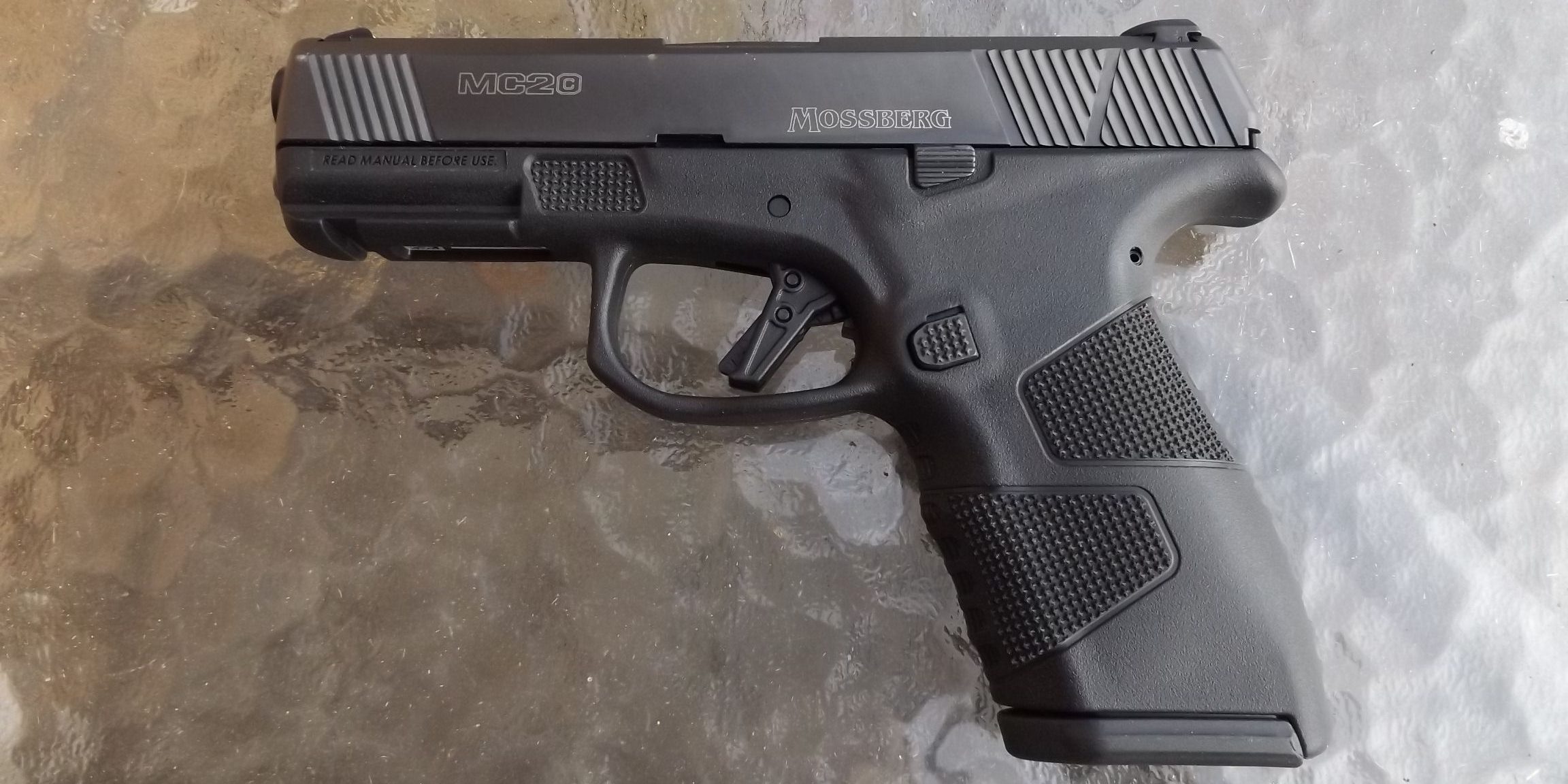 Review: Mossberg MC2c, by Pat Cascio. Fair enough accuracy.