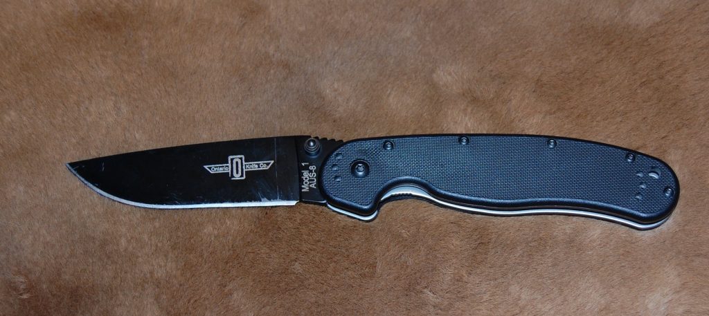 Review: Ontario RAT 1 Knife and AccuSharp Diamond PRO Sharpener