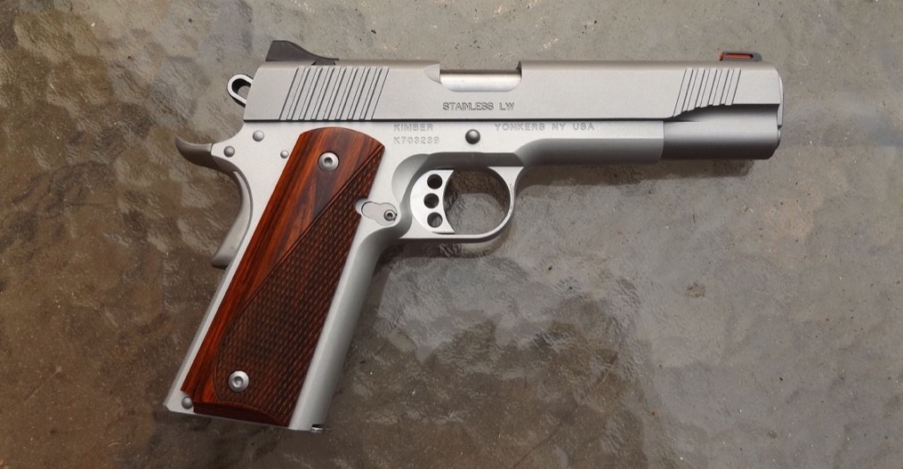 Kimber America Stainless LW 1911, by Pat Cascio