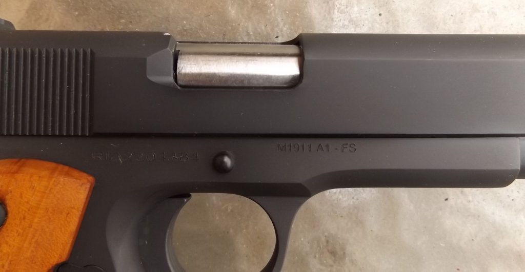 Rock Island Armory GI Standard 1911, by Pat Cascio