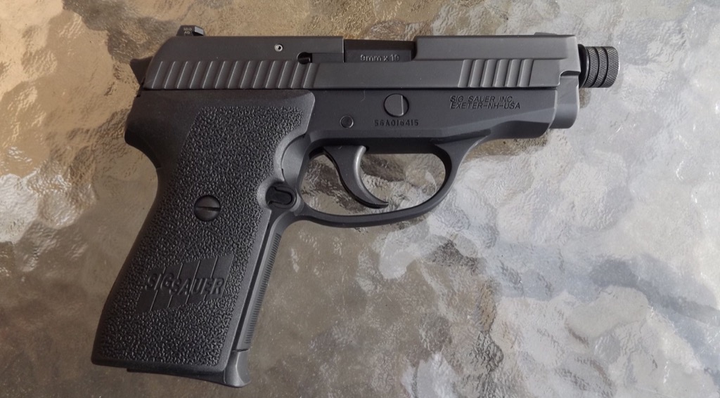 SIG P239 9 TAC, a SurvivalBlog review and range test by Pat Cascio