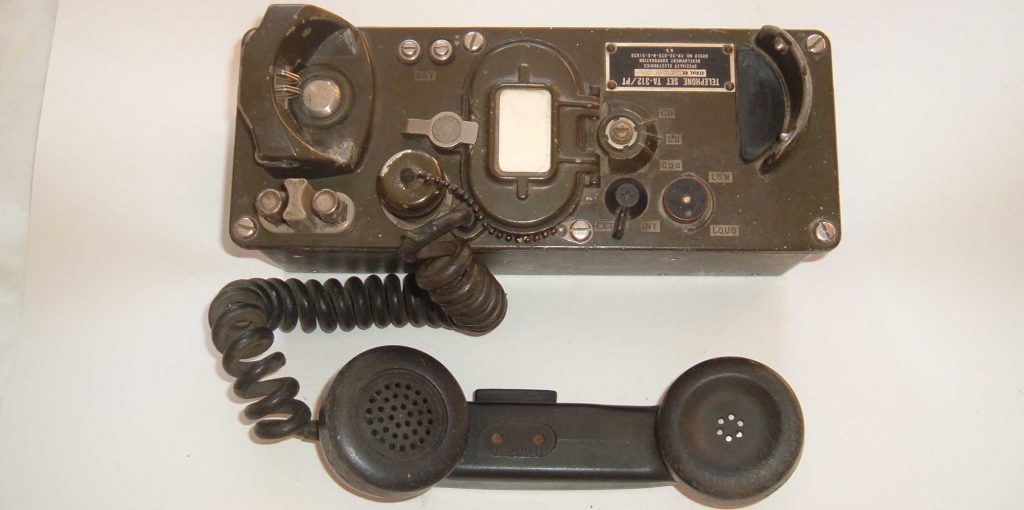 Old School Commo: EE-8 Field Phones, by Tunnel Rabbit