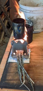 Gear Review: Two Twig Stoves, by The Novice. Emberlit Stove.
