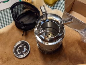 Gear Review: Two Twig Stoves, by The Novice. Emberlit Stove.