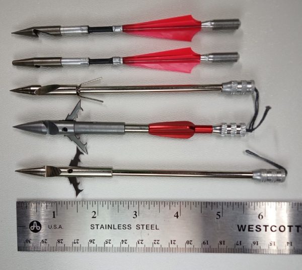 Shooting darts from a slingshot can be very effective.