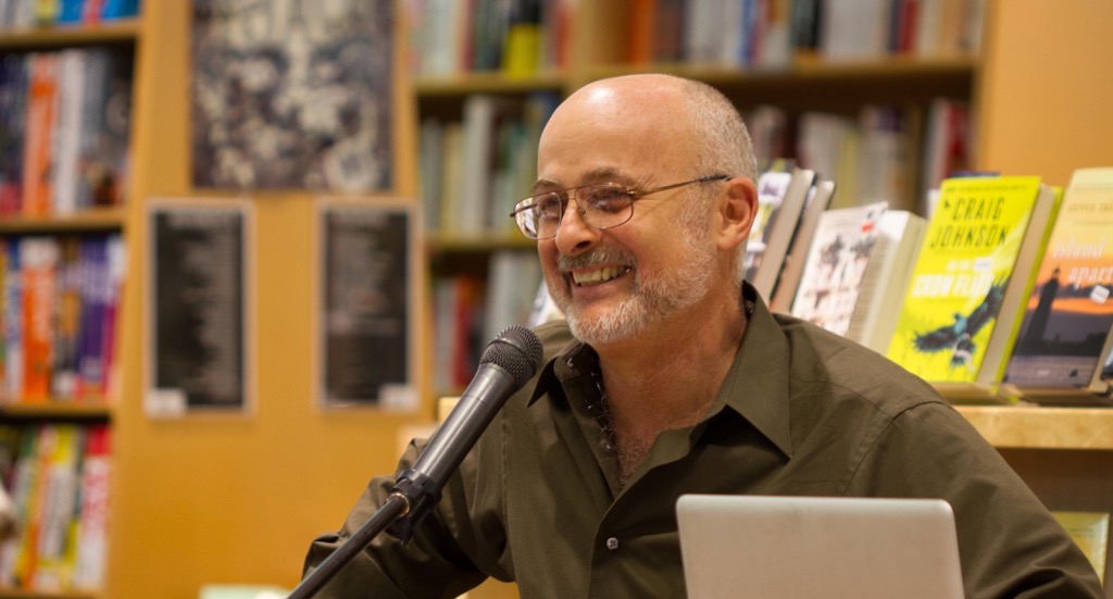 Today is the birthday of science fiction author David Brin, born, 1950.