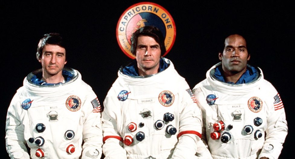 The movie Capricorn One premiered on December 17, 1978.