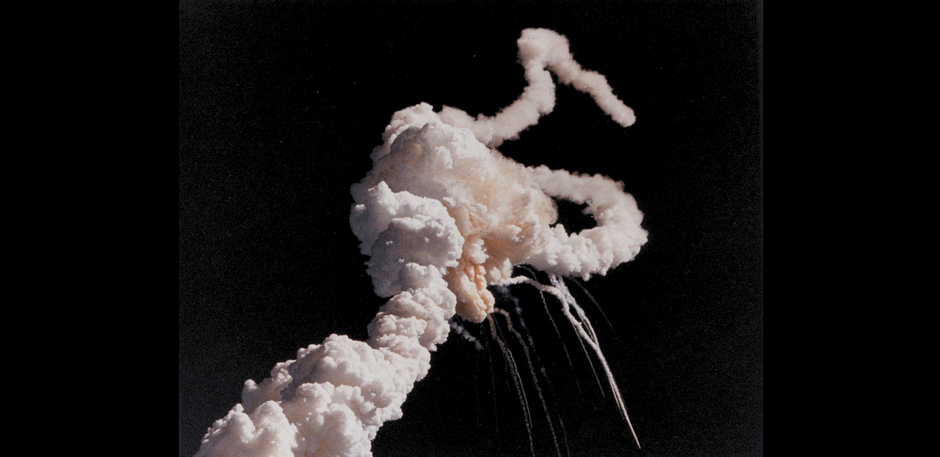 On this day in 1986, the U.S. space shuttle Challenger exploded.