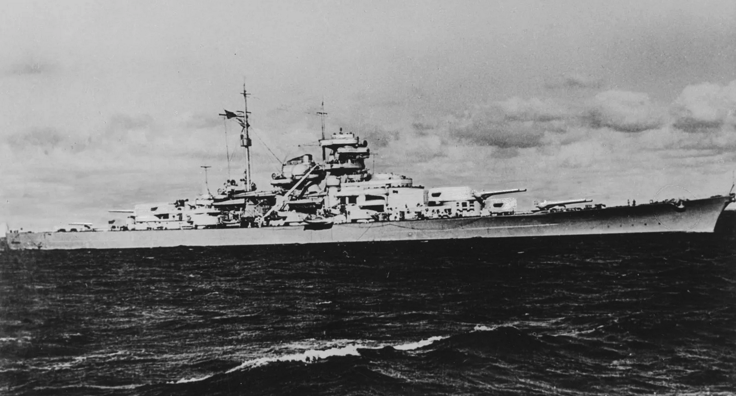 May 27, 1941, British Navy sank the battleship Bismarck.