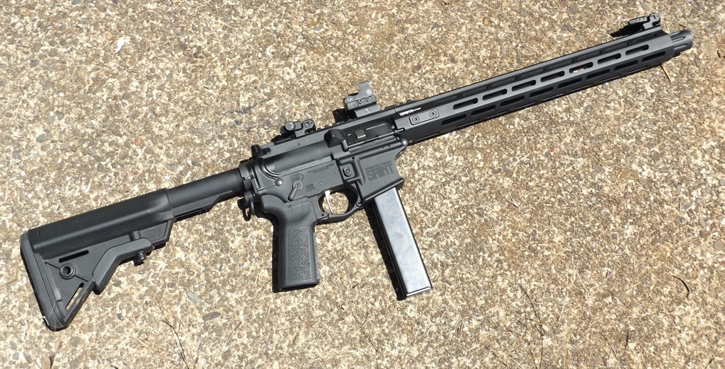 SurvivalBlog Review: Springfield Armory Saint Victor 9mm AR.