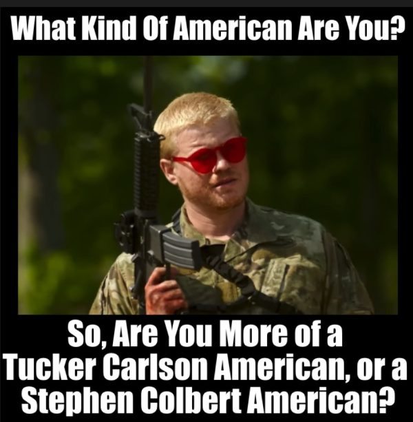 What Kind Of American Are You? More of a Tucker Carlson American