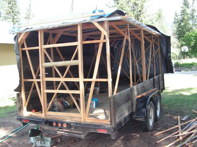 The Bugout Trailer (BOT). Lightweight and inexpensive to build.