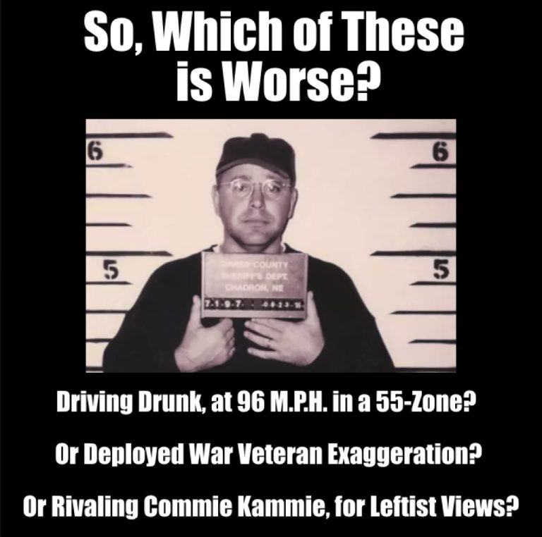 So, Which of These is Worse? Driving Drunk, at 96 M.P.H. in a 55-Zone?