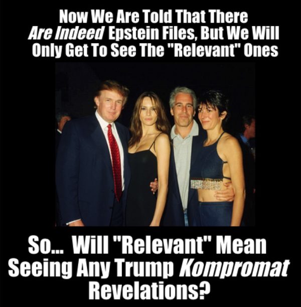 There Are Indeed Epstein Files, But We Only Get To See The "Relevant"